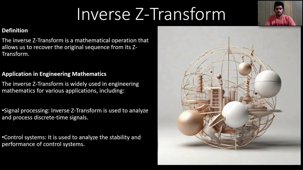 APPLICATION OF Z-TRANSFORM - YouTube