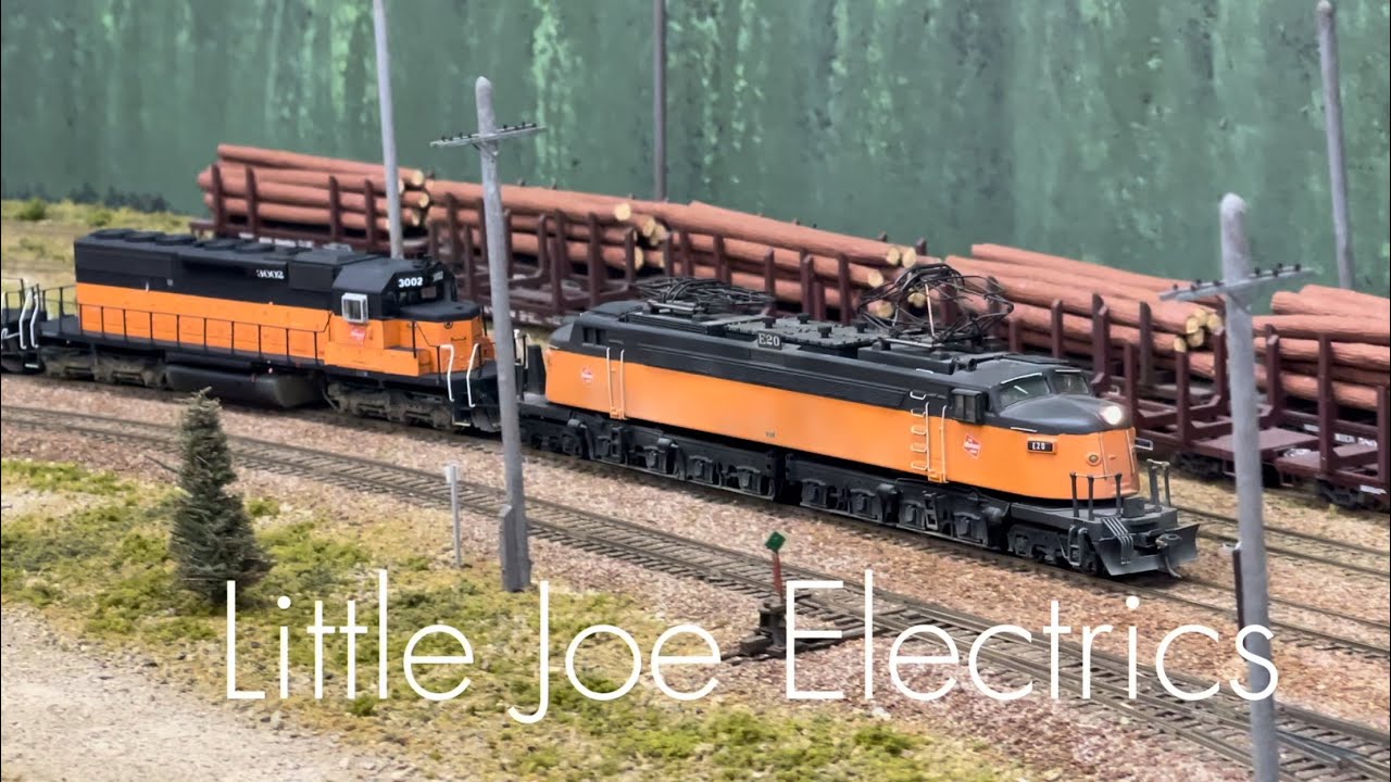 Milwaukee Road Little Joe Electrics | Ho Scale - YouTube