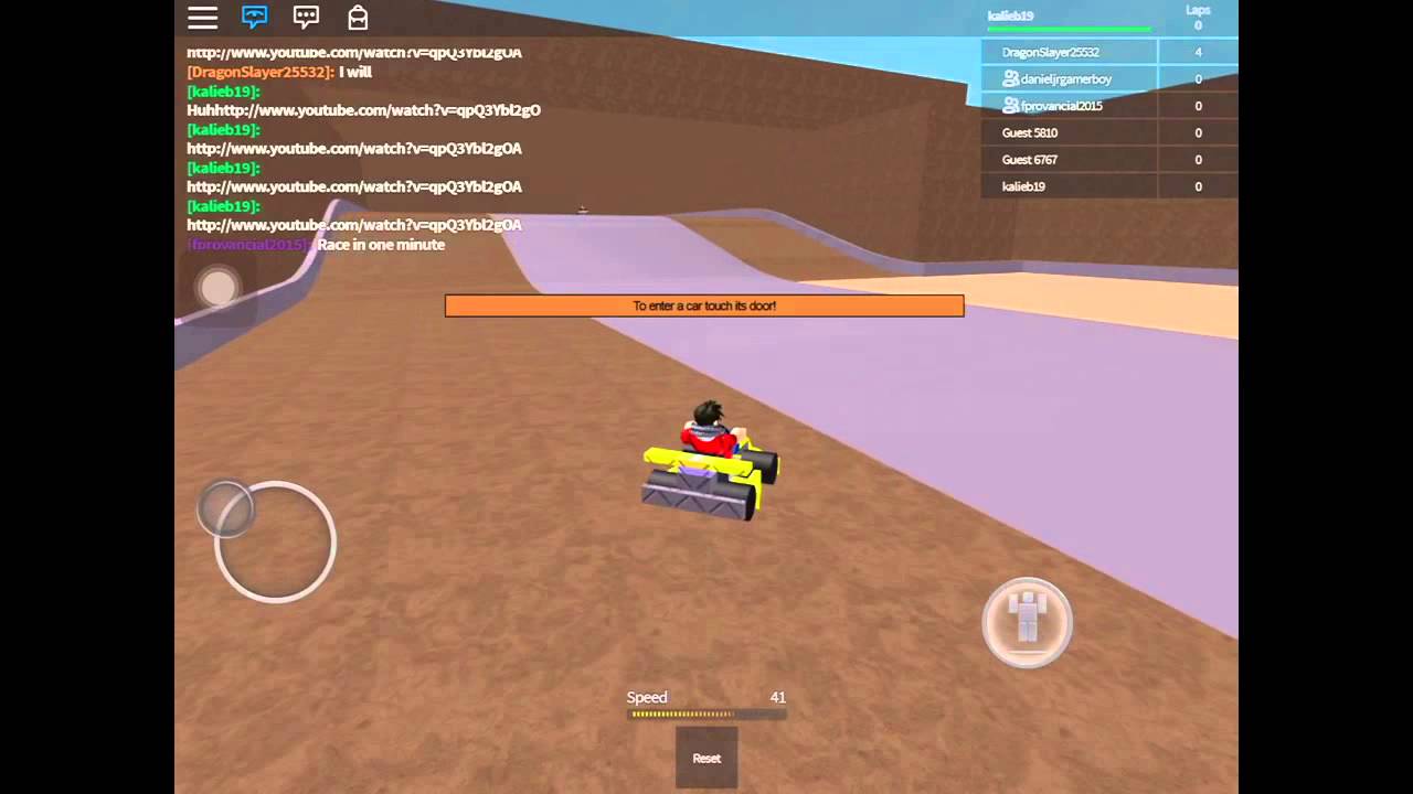 Playing Roblox As VIP (Own A Car And Race) - YouTube