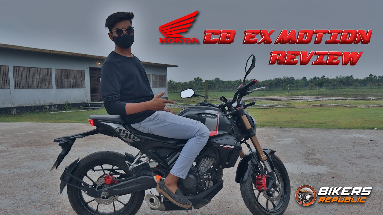 Honda CB ExMotion Review || Bikers republic - YouTube