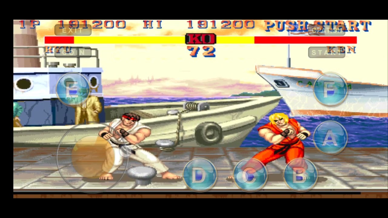 How to Do a shayuken/hadouken in Street Fighter II - YouTube