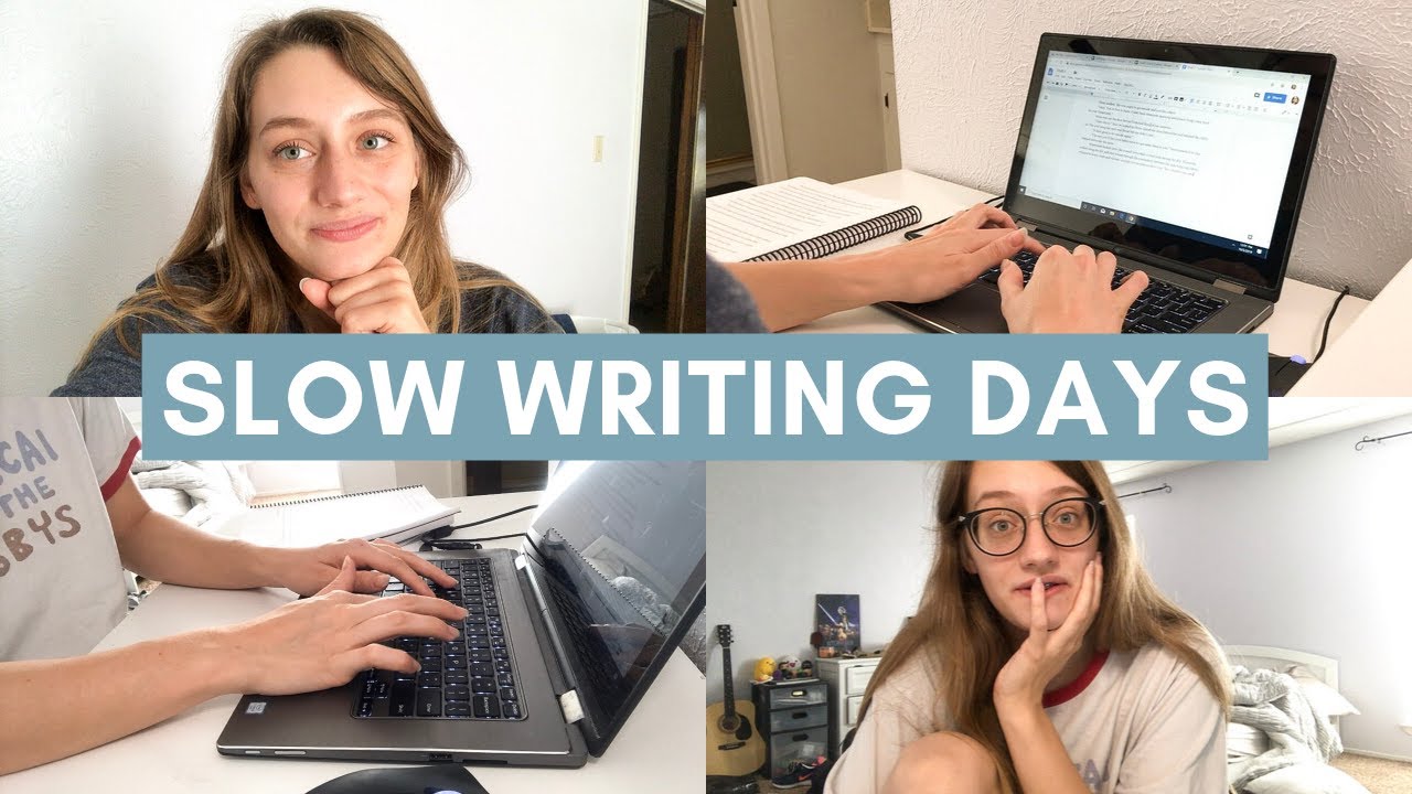 Slow Writing Days // Writing Vlog #20 - YouTube