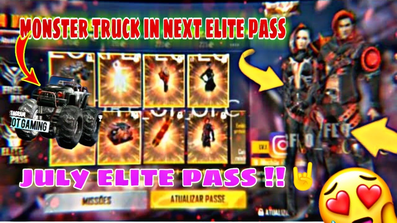 Season 26 elite pass in free fire| july elite pass in free fire |season ...