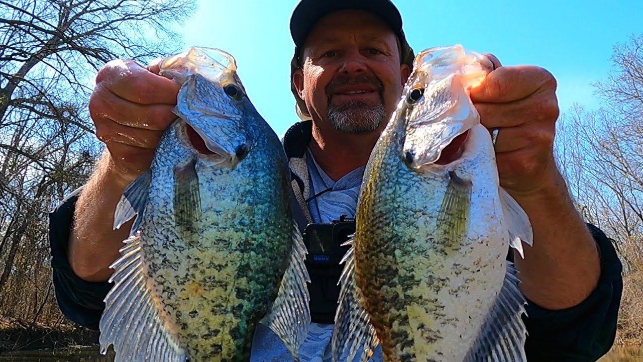 " Crappie fishing in early March " - YouTube