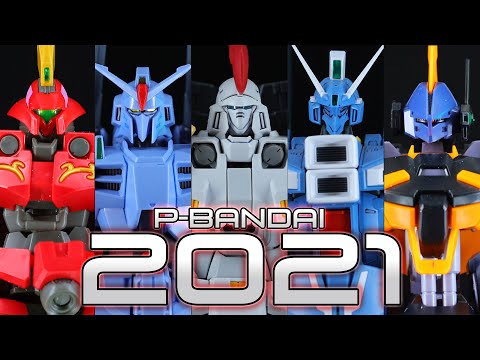 BEST P-BANDAI GUNDAM GUNPLA KITS OF 2021 | MECHA GAIKOTSU