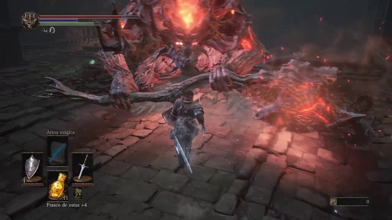 DARK SOULS 3 alma de demonio - YouTube