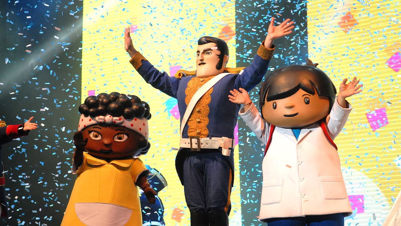 El asombroso musical de Zamba con San Martín - YouTube