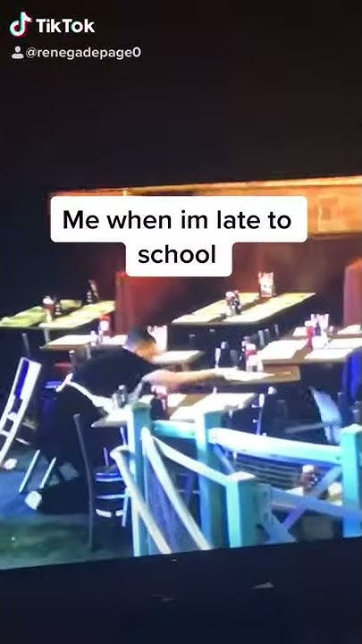 Me when I’m late to school - YouTube