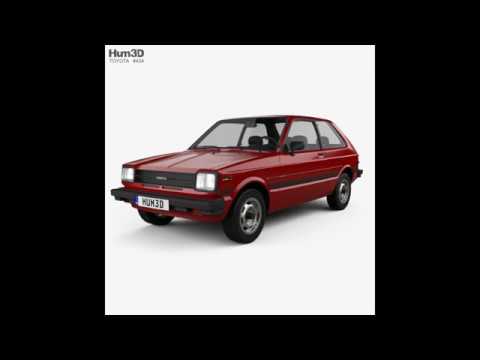 3D Model Toyota Starlet 1982 at 3DExport.com