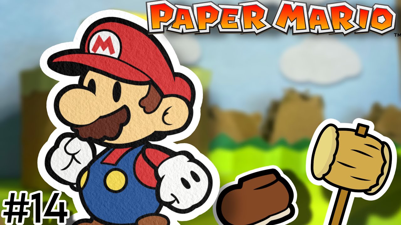 Paper Mario Battle! (Interactive) Paper Mario Stop Motion #14 - YouTube
