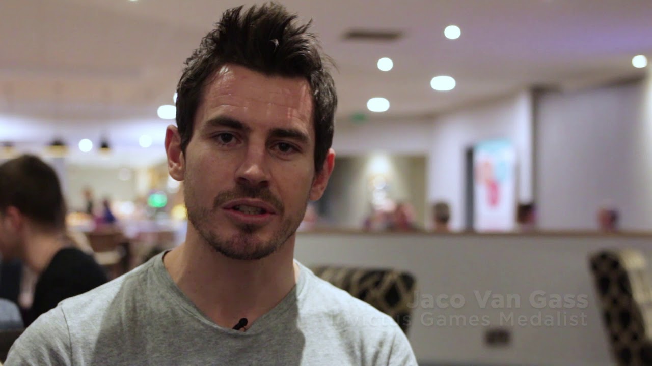 Jaco Van Gass Paralympian Athlete - YouTube