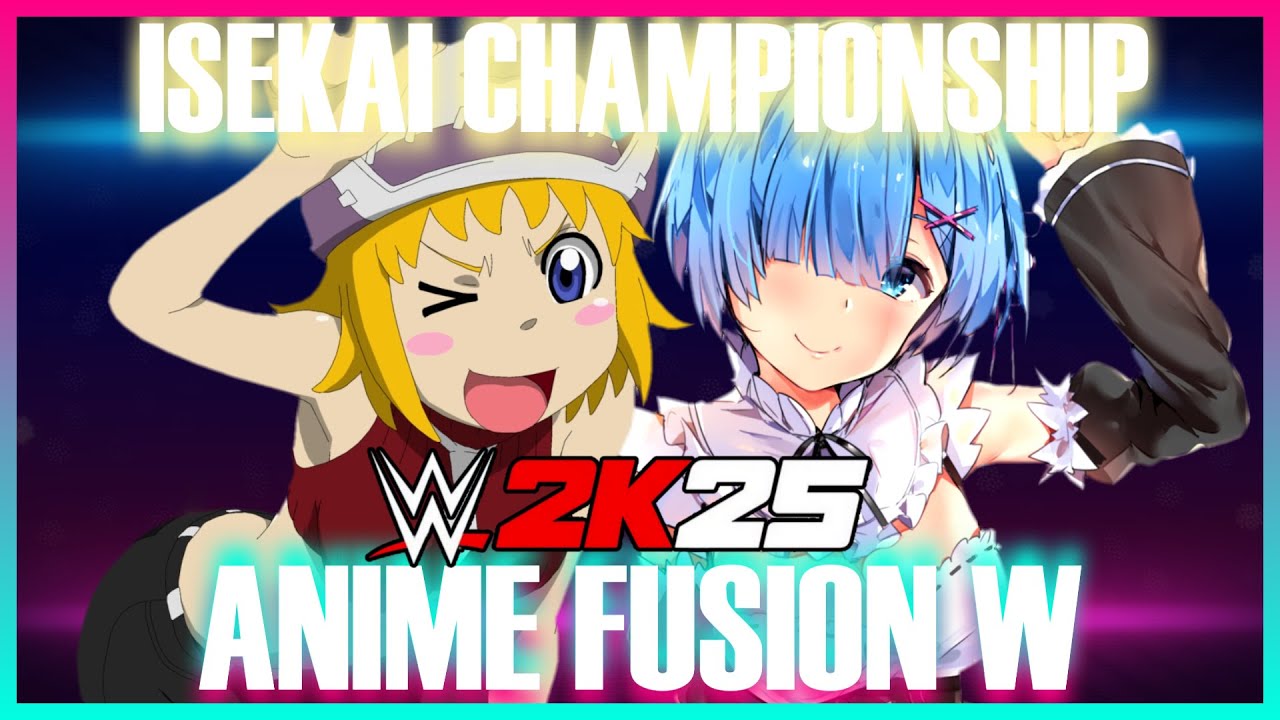 Rem VS Patricia Thompson WWE 2K25 ANIME Re:Zero VS Soul Eater ISEKAI ...