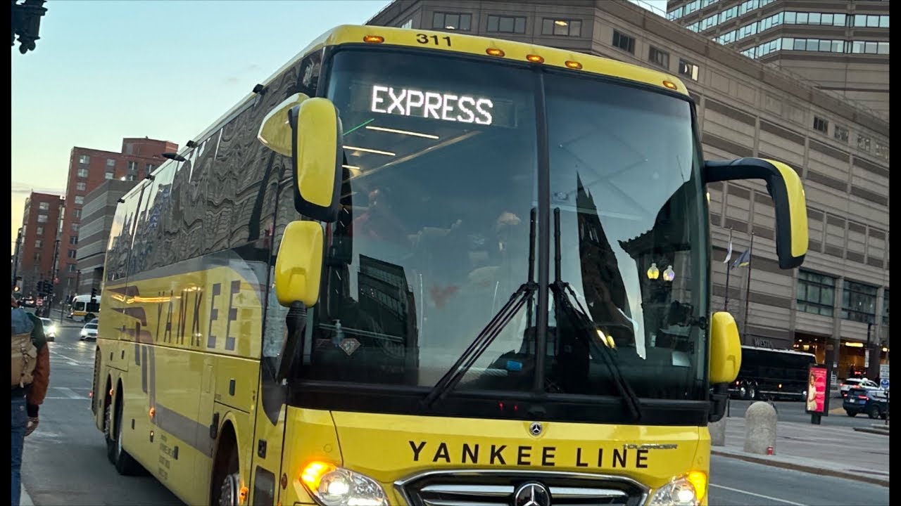 MBTA Express Shuttle to South Station (Front Row View) - YouTube