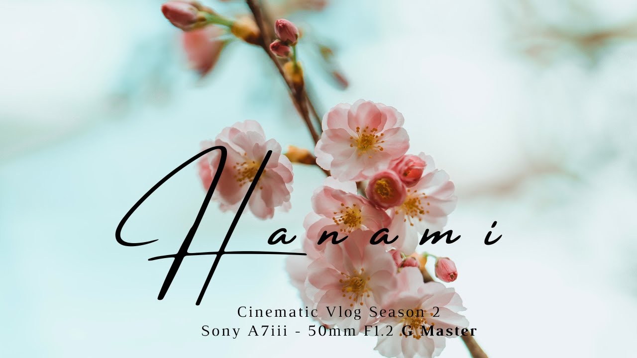 Hanami | Cinematic Vlog 4k Shot on SonyA7iii 50mmF1.2GM | Flower Dome ...