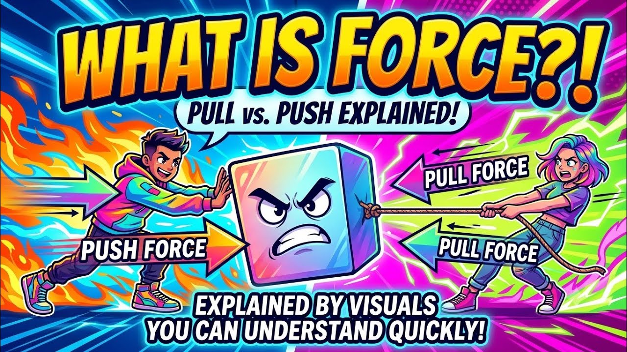 Concept of force in Physics| learn with animation - YouTube