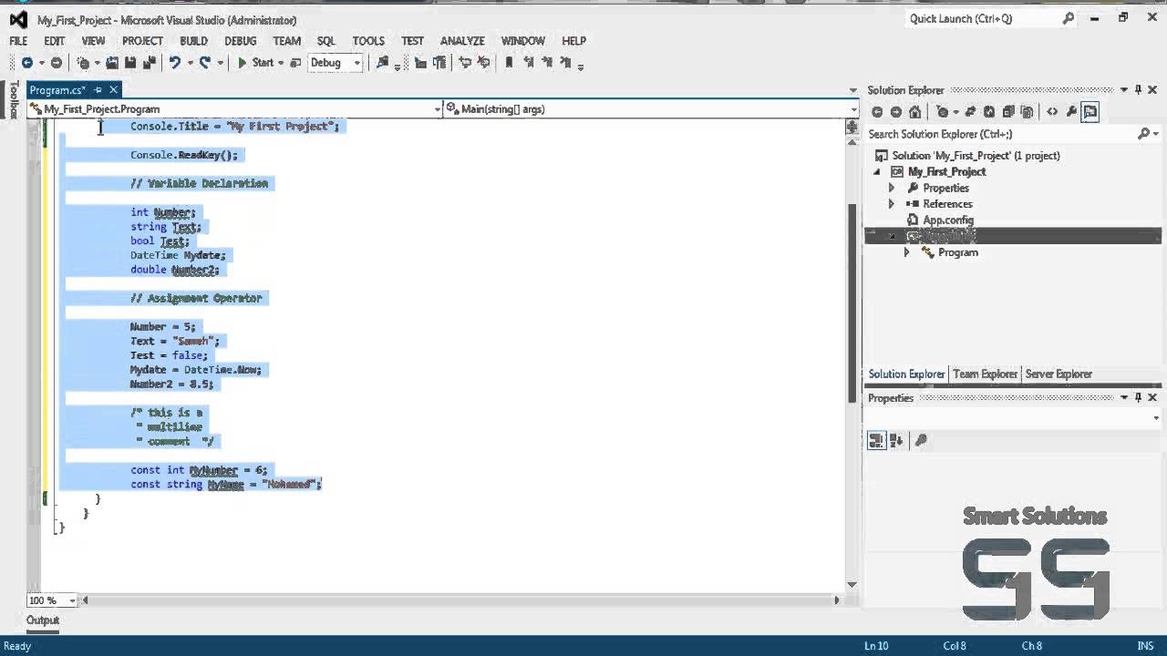 Using Variables Constants Comments Input And Output Youtube 6582