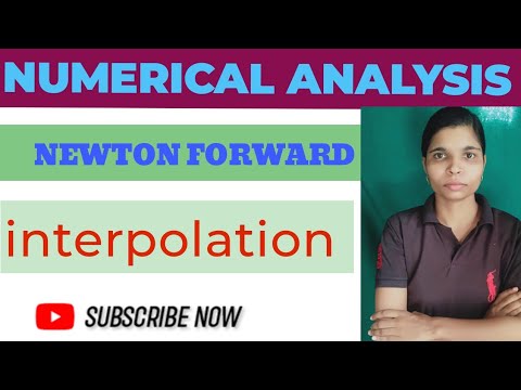 interpolation problem || Newton's forward interpolation formula ||numerical methods. - YouTube