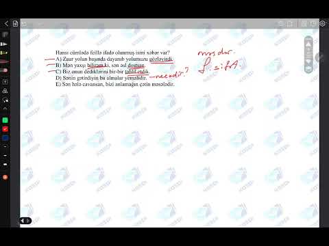 Buraxılış Sınaq İmtahanı 6 Azərbaycan dili 8-ci sinif