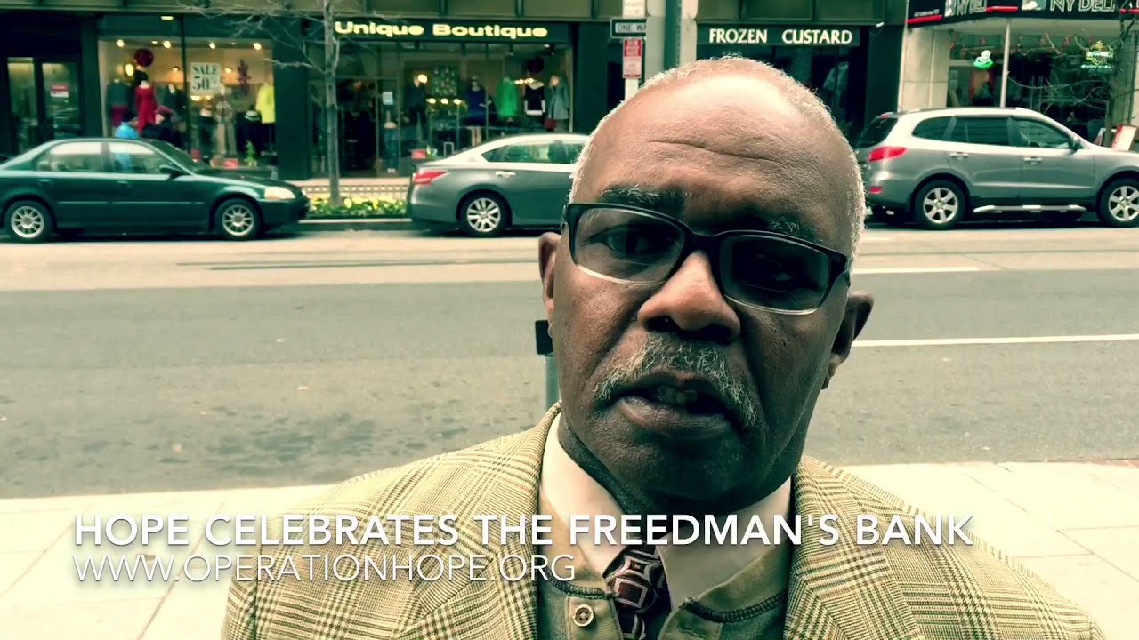 HOPE Celebrates the Freedman's Bank - YouTube