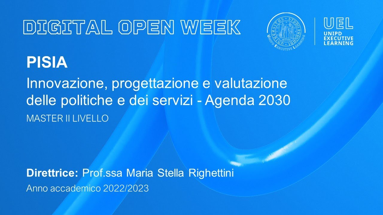 Open Day Master PISIA 2022/23 - YouTube