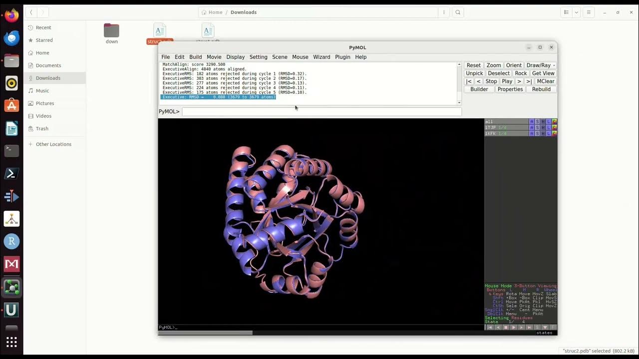 Bioinformatics Course 101: Quick intro to Pymol vs. UGENE, Structure ...