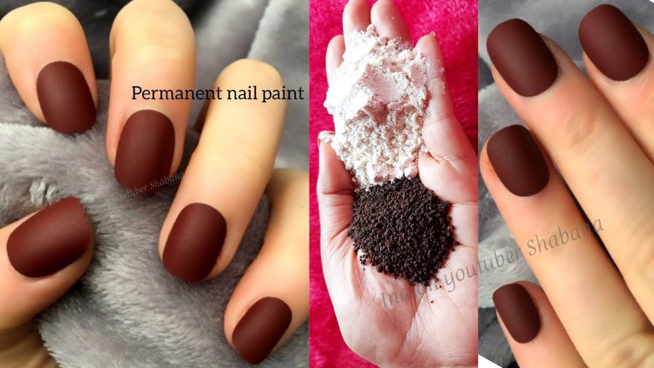 natural & long lasting nail mehndi 100%effective|Gud or Coffee se bani ...