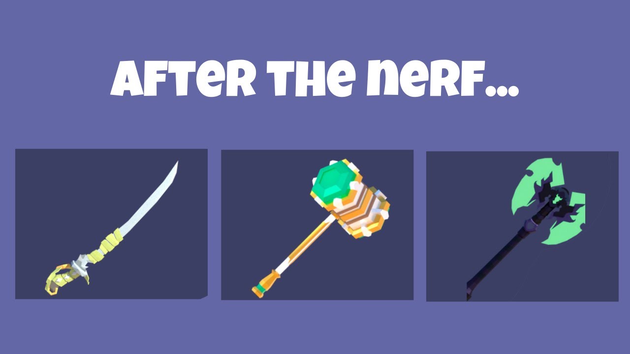 [UPDATED] Yuzi vs Jade Hammer vs Void Axe - YouTube