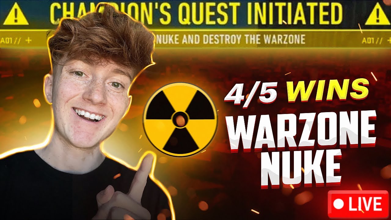 Live- Nuke Chasing in Warzone - YouTube
