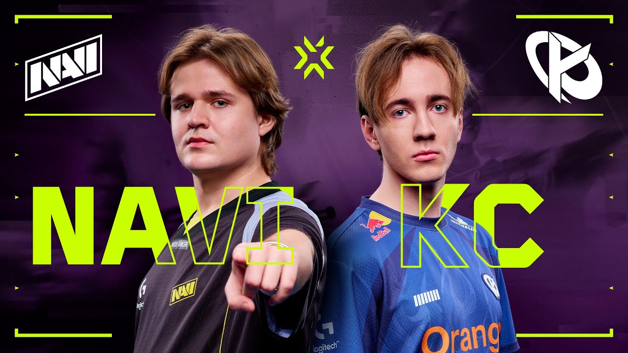 KC vs. NAVI - VCT EMEA 2025 Kickoff - Playoffs - Map 2 - YouTube