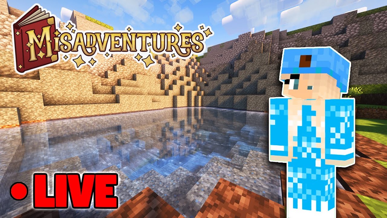 Misadventures SMP (LIVE) Prepping for NEW BUILD! - YouTube