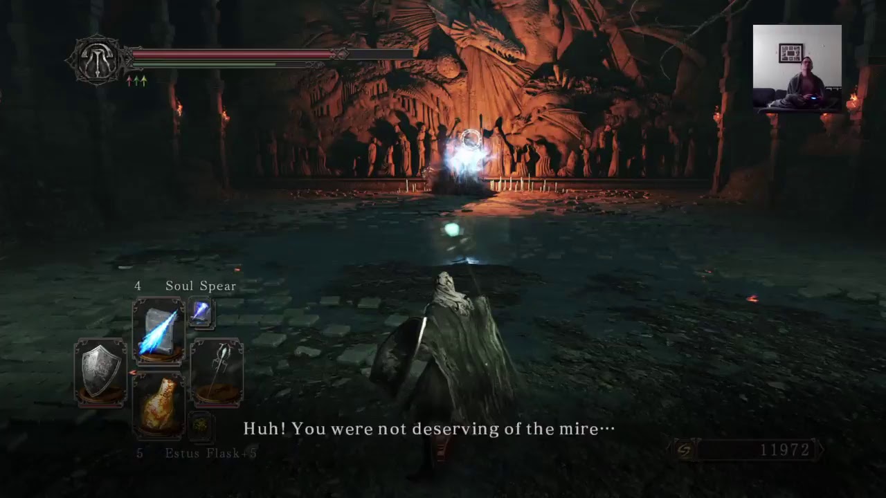 Dark Souls II...DLC boss try - YouTube