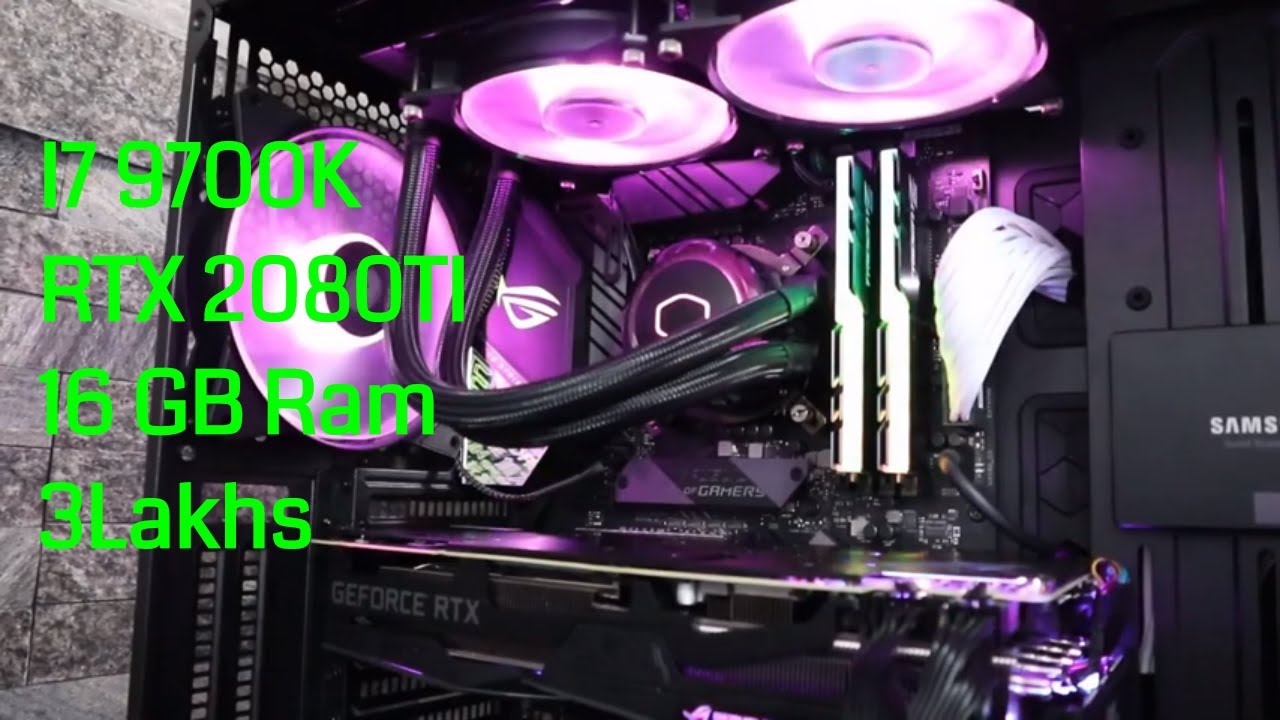 Ultimate Gaming PC Build I7 9700K RTX 2080TI 3Lakhs - YouTube