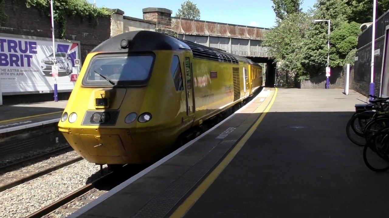 Network Rail Class 43 HST Arriving Into Cheltenham Spa (31/7/18) - YouTube