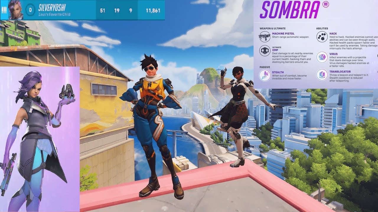 FINAL Look at Pre-Rework Sombra Gameplay + Plat Sombra Main discusses ...