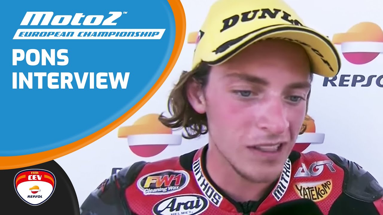 Interview - Edgar Pons (English) | Motorland Aragón 2018 | Moto2 ...