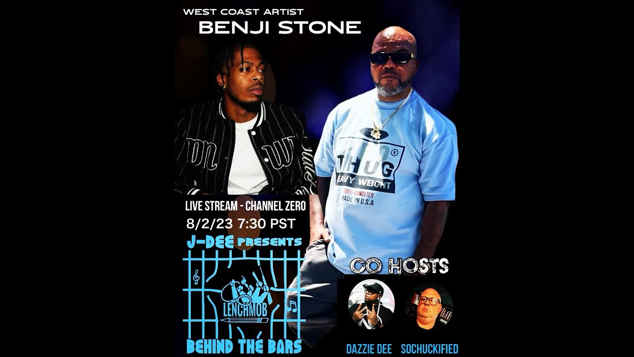 Ep003 J-Dee Presents... Behind the Bars - Benji Stone - YouTube