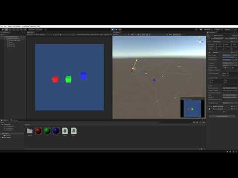 Unity C#. Луч Ray ScreenPointToRay Physics.Raycast RaycastHit Input.mousePosition - YouTube