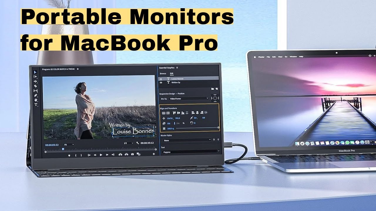 Best Portable Monitors for MacBook Pro M4, M3, M2, M1 series - YouTube