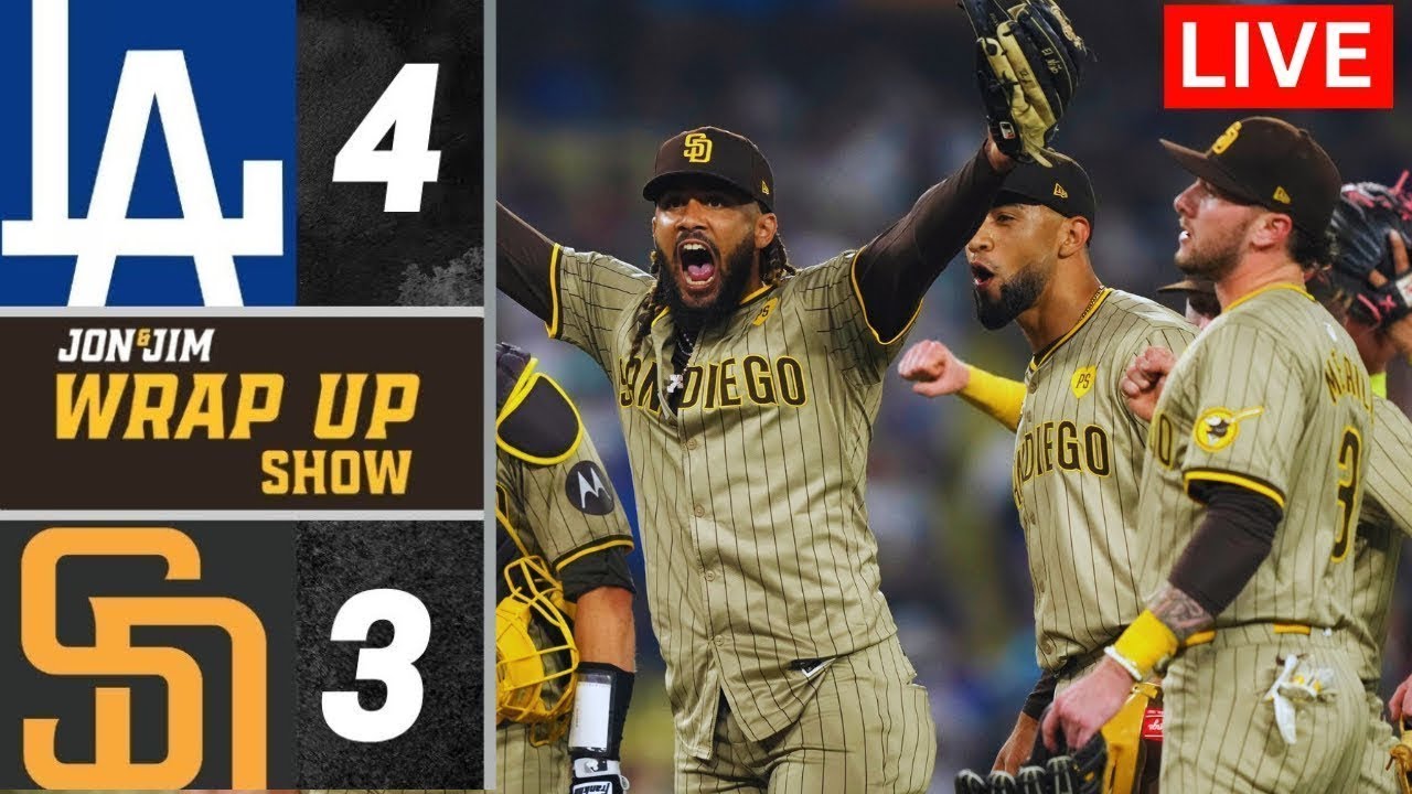 Padres vs Dodgers Postgame Wrap Up Show: Dodgers 4 Padres 3 - YouTube