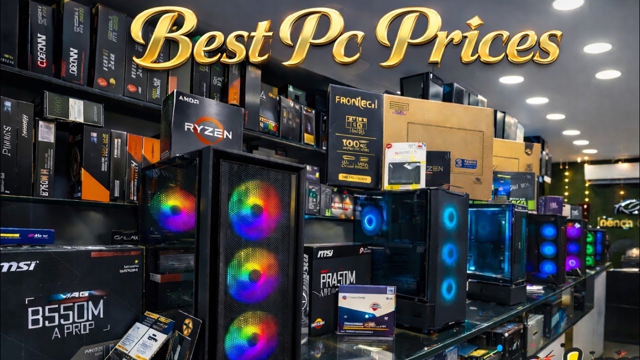 Best gaming pc builds nehru place Delhi at infinity gadgets - YouTube