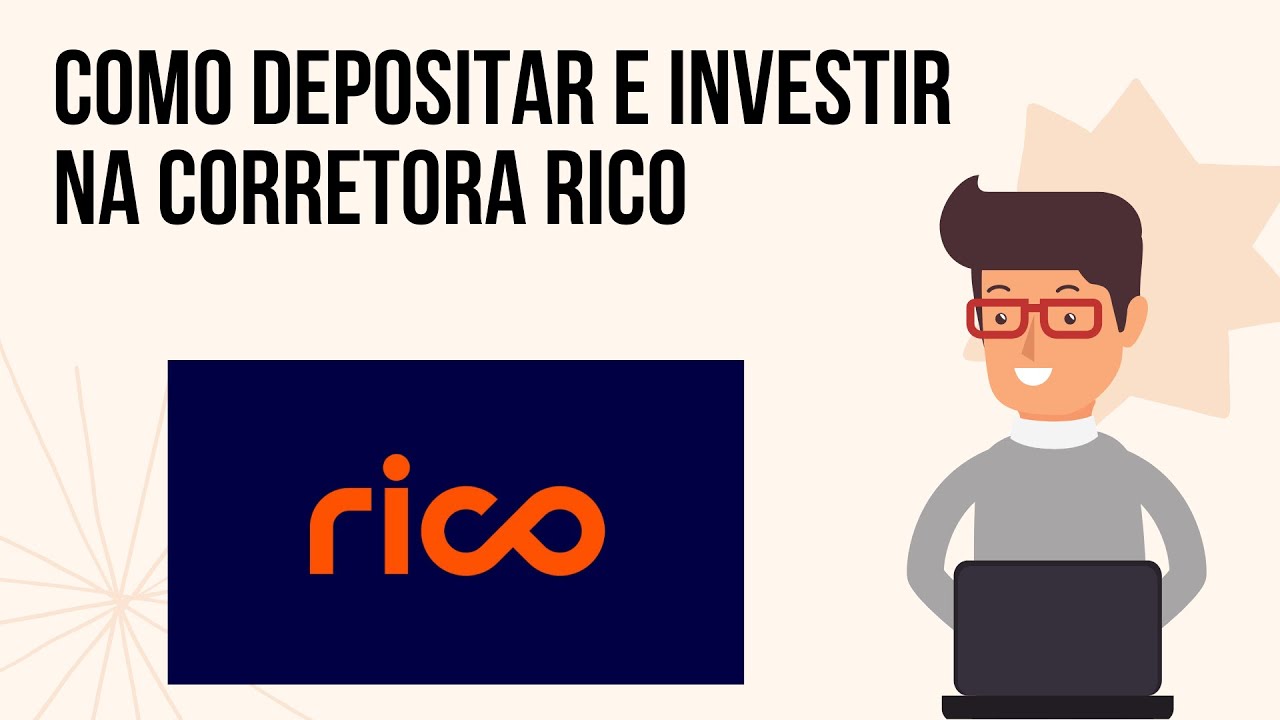 Como depositar e como Investir na Corretora Rico - YouTube