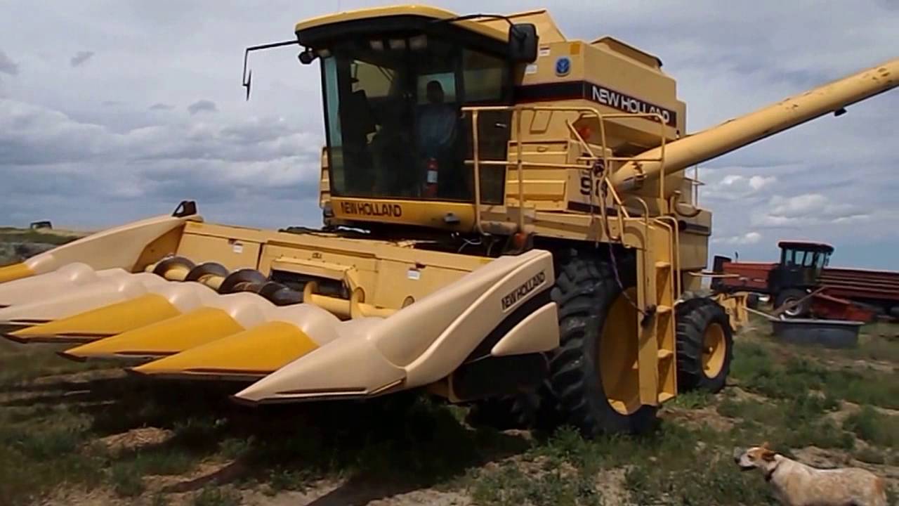 BigIron Online Auctions, New Holland TR98 Combine, July 6th, 2016 - YouTube