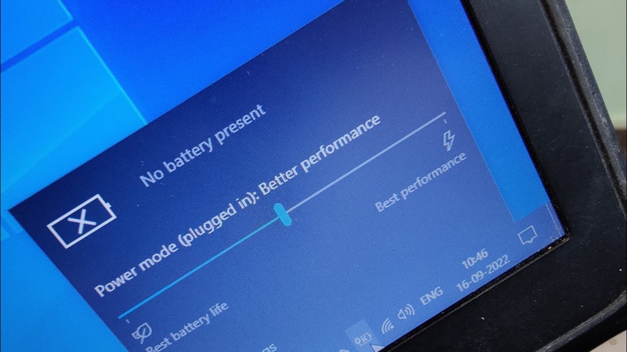 how to fix no battery present. #nobatterypresent - YouTube