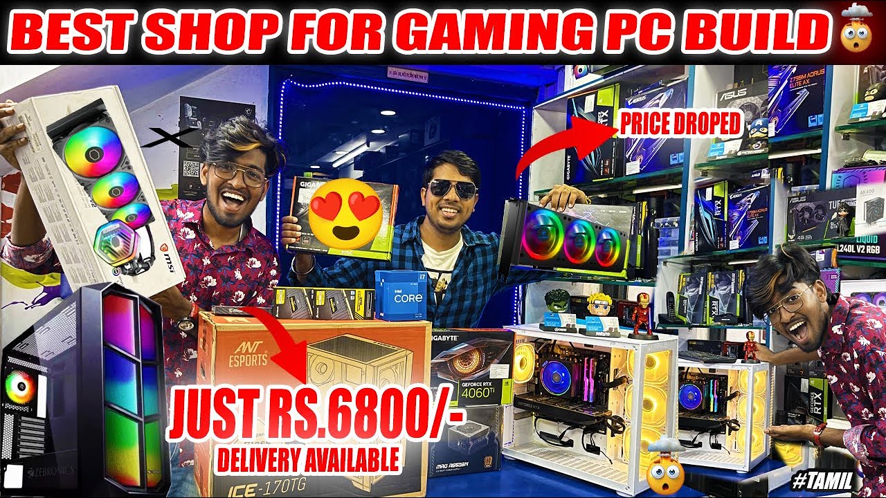 💥GAMING PC FOR OUR CHANNEL 🤩| RITCHIE STREET PC BUILD | Starts ₹6800/- | BIG PRICE DROP !!!!!!!😍 ...