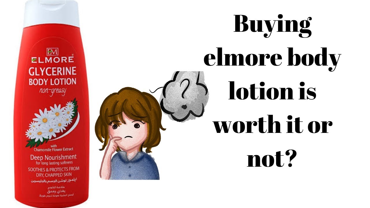 Elmore Glycerine Body Lotion Honest Review - YouTube
