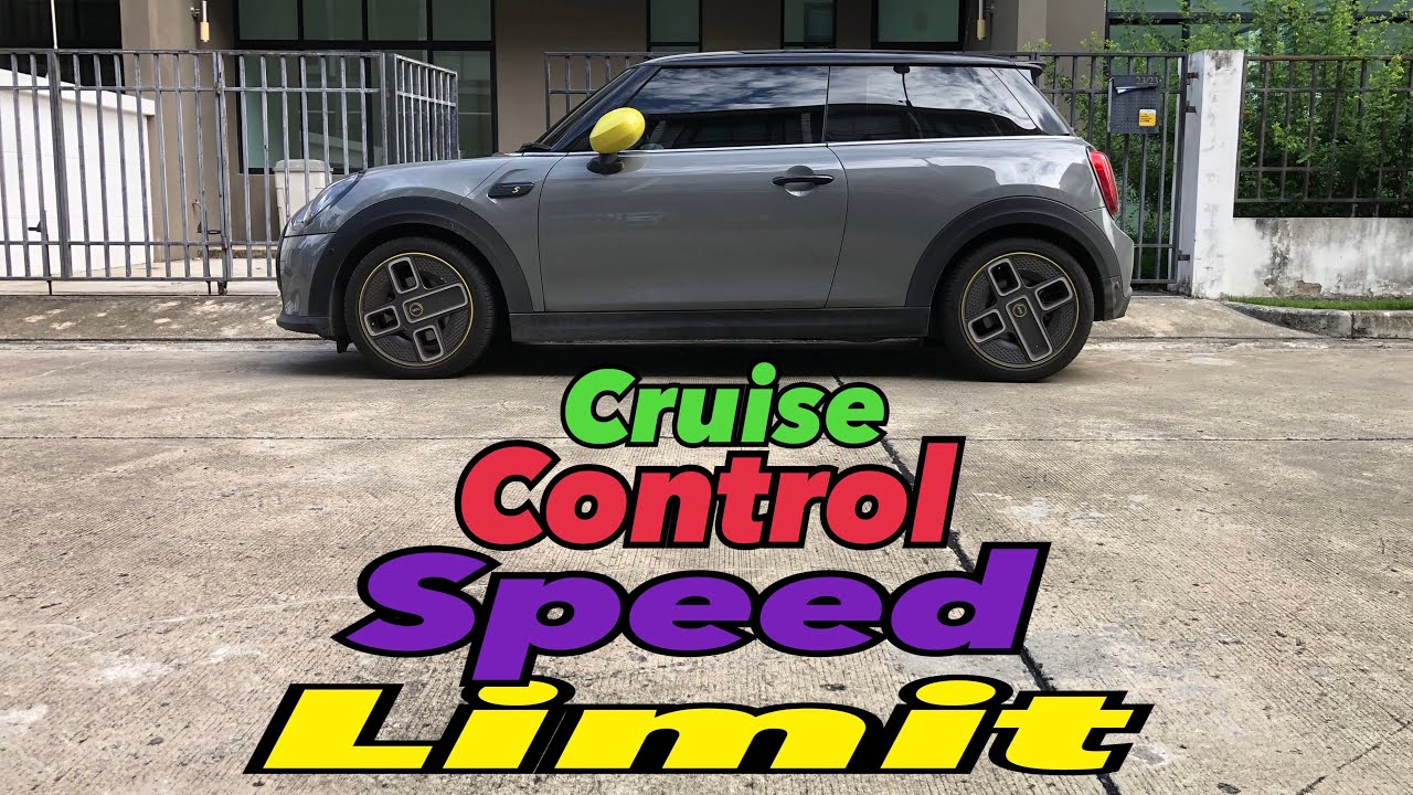 Mini Cooper SE : วิธีใช้ cruise control และ ล็อคความเร็ว mini se - YouTube