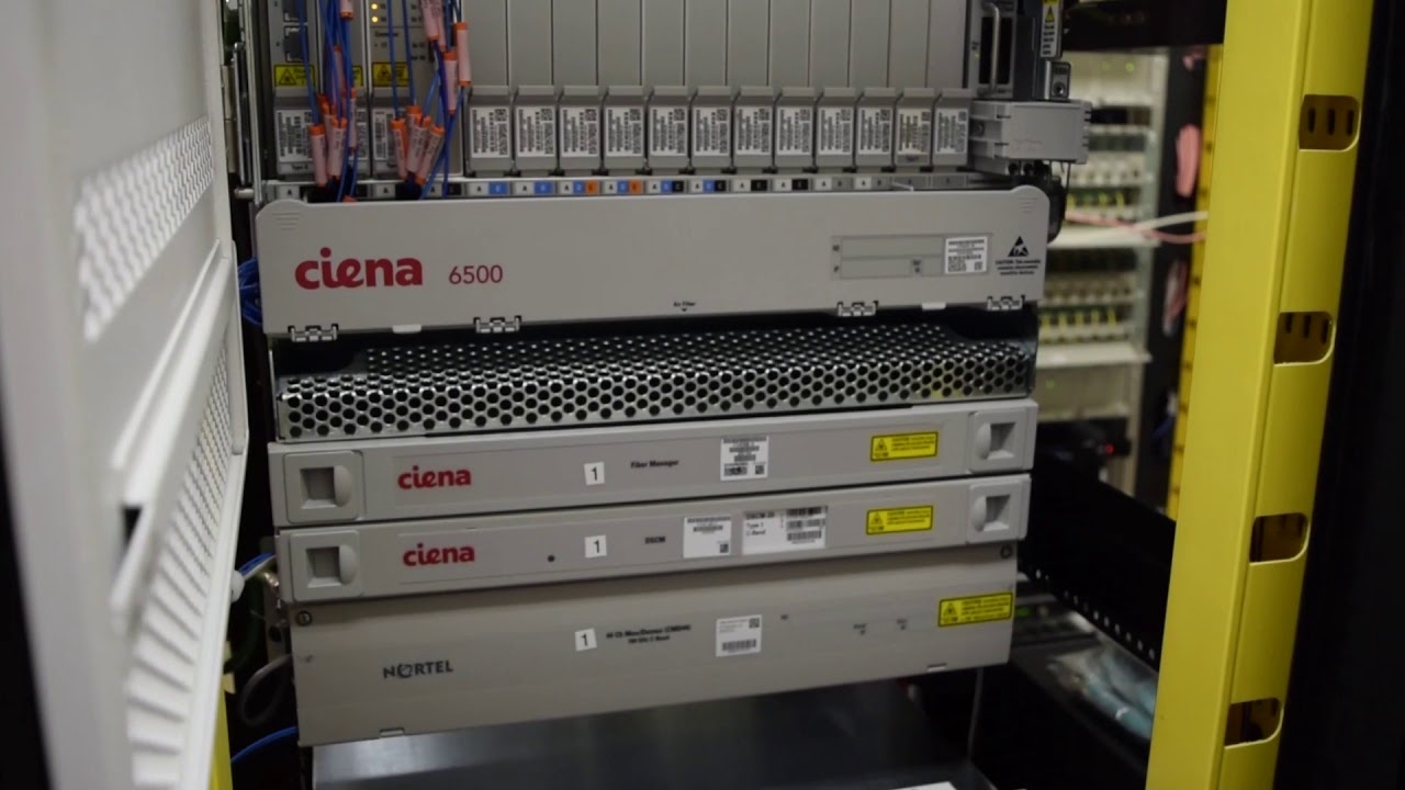 How to change an air filter in the Ciena 6500. - YouTube