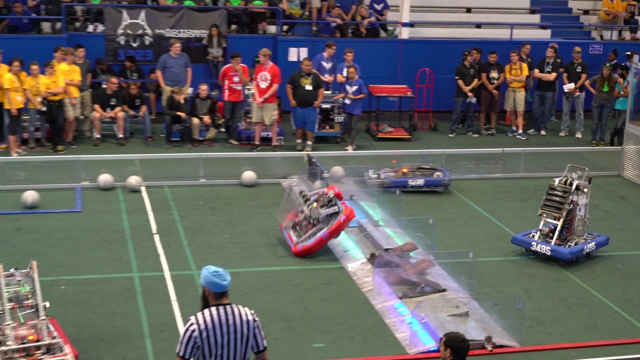 2016 Madtown match QF2 (robot #8971): FRC Team #971 Spartan Robotics ...