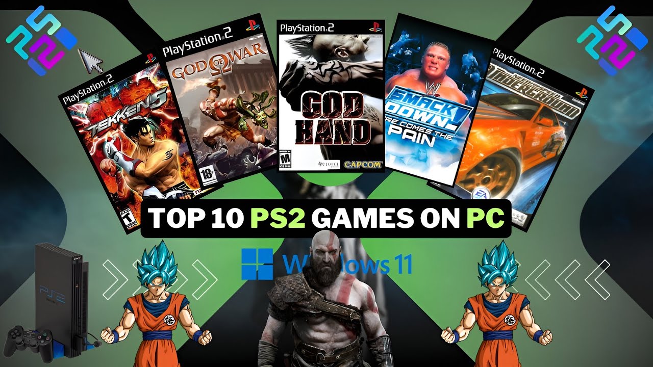 TOP 10 PS2 GAMES TO PLAY ON PC ( 2025 ) | PCSX2 TOP 10 GAMES | 2025 TOP ...