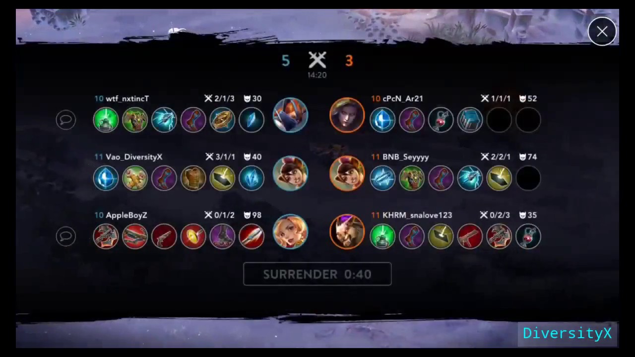 Vainglory Solo Rank Match Tier 4 - YouTube